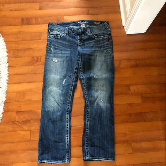 Silver Jeans | Jeans | Silver Tuesday Denim Capri Pants W 28 | Poshmark